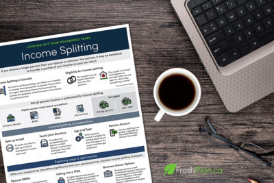 Income Splitting Infographic - Fresh Plan